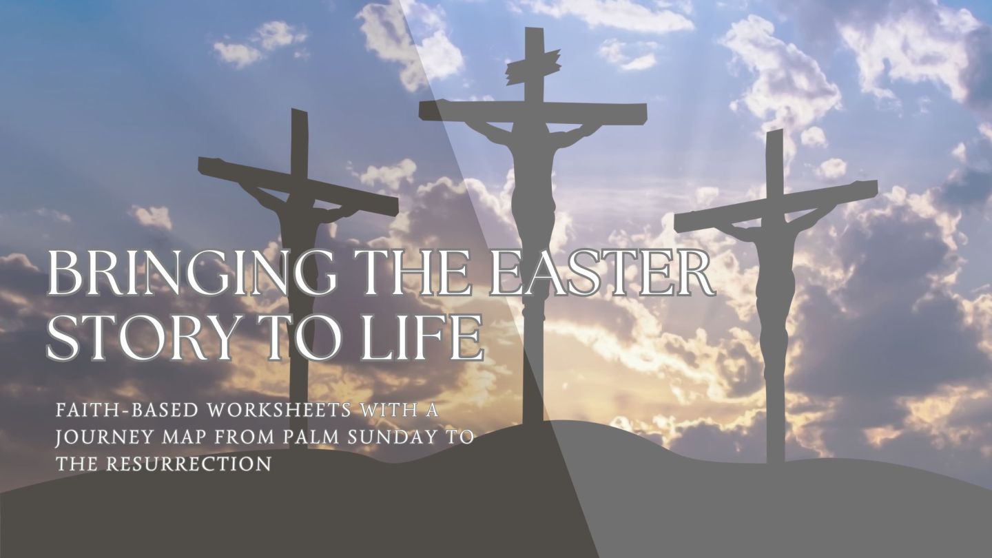 Bringing the Easter Story to Life: Faith-Based Worksheets with a ...